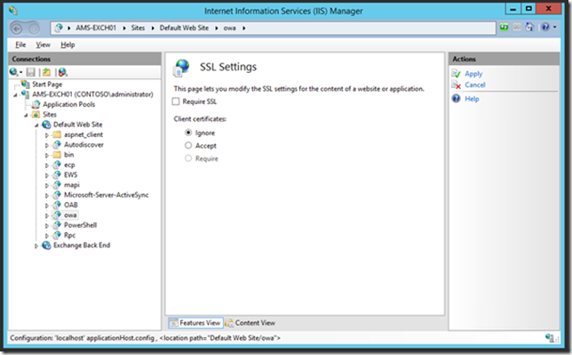 Exchange 2013 SP1 SSL Offloading | Jaap Wesselius