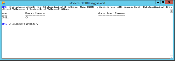 Cluster Administrative Access Point and Database Availability Group ...