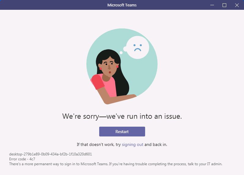 we’ve run into an issue | Jaap Wesselius
